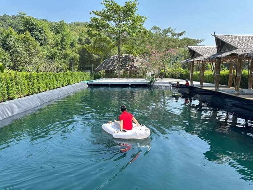 Khao Lak: Bamboo Rafting, Elephant Feeding & Water Park Tour - What Travelers Say