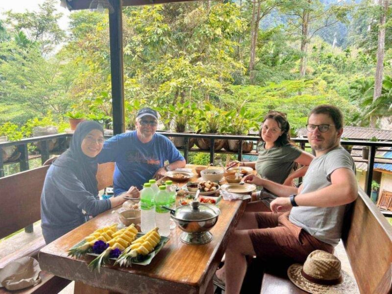 Khao Lak: Full-Day Khao Sok Jungle Walk and Canoeing Tour - Visiting the Monkey Temple and Viewing Points