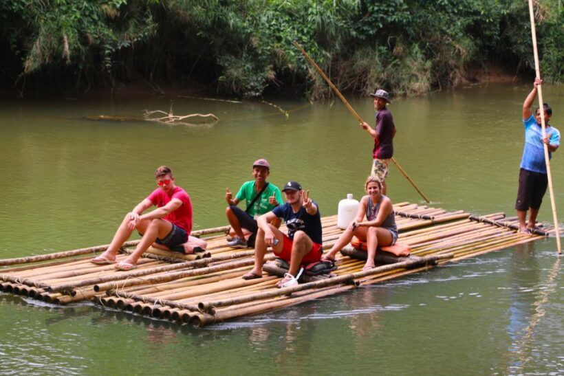 Khao Lak: Khao Sok Bamboo Rafting and Elephant Bathing Trip - Key Points
