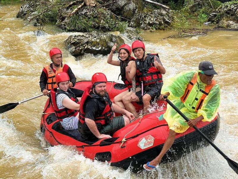 KhaoLak :White Water Rafting ,Monkey Cave, Elephant Bathing - The Itinerary in Detail