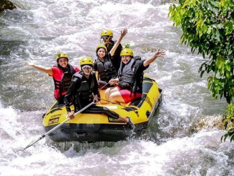 KhaoLak :White Water Rafting ,Monkey Cave, Elephant Bathing - The Sum Up