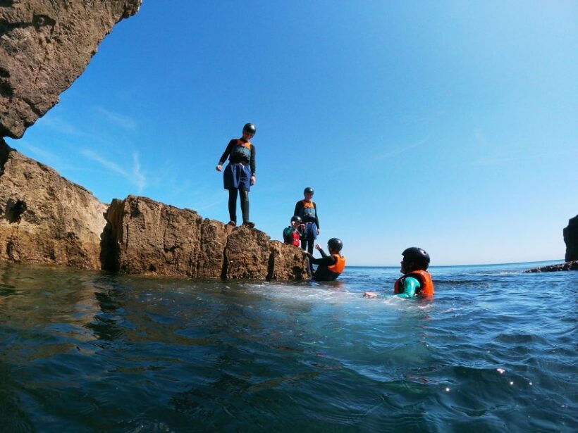 Kids Version - Coasteering with snorkeling: Algarve - Key Points