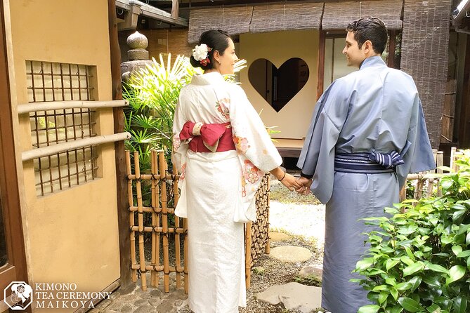Kimono Tea Ceremony at Kyoto Maikoya, NISHIKI - Matcha Green Tea Tasting