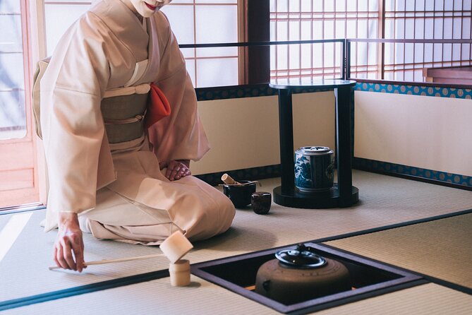 Kimono Tea Ceremony Experience at Kyoto Oritsuruya, Nishiki - Calligraphy Class