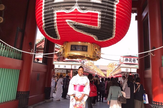 Kimono & Tea Ceremony in Asakusa A Private Food Tour With a Guide - Accessibility and Dietary Accommodations