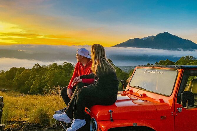 Kintamani Black Lava Sunrise Jeep Adventure with Temple in Bali - Key Points