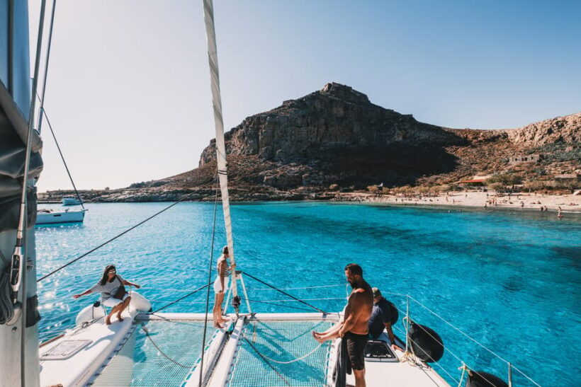 Kissamos: Balos & Gramvousa Luxury Catamaran Sailing Cruise - The Journey to Gramvousa: Scenic Sailing and Exploration