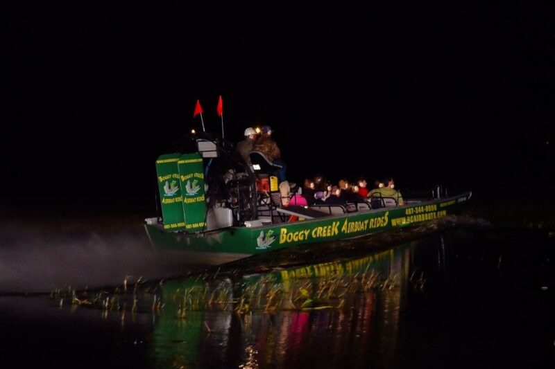 Kissimmee: Boggy Creek Airboats Adventures Night Tour Ticket - Practical Tips for Travelers