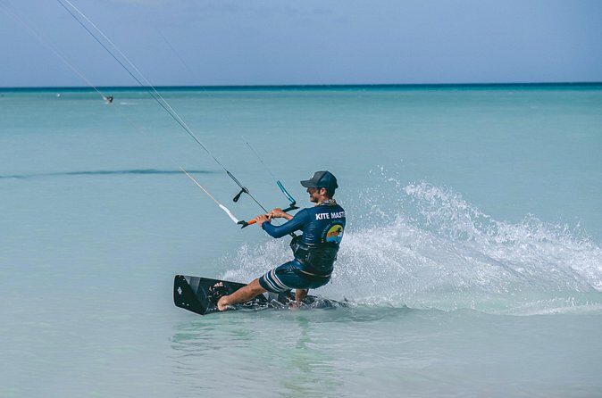 Kiteboarding Lessons in Aruba with IKO Certification - The Scenery and Practice Environment