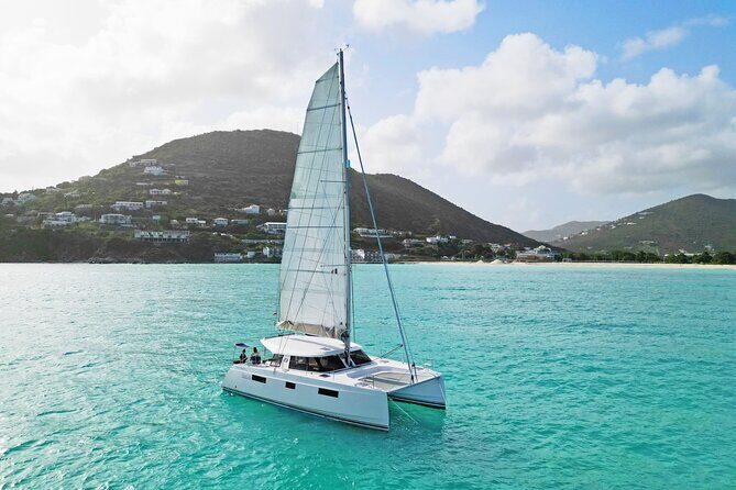 Knot at Work - Private Catamaran Tour in St Maarten - Full day - Key Points