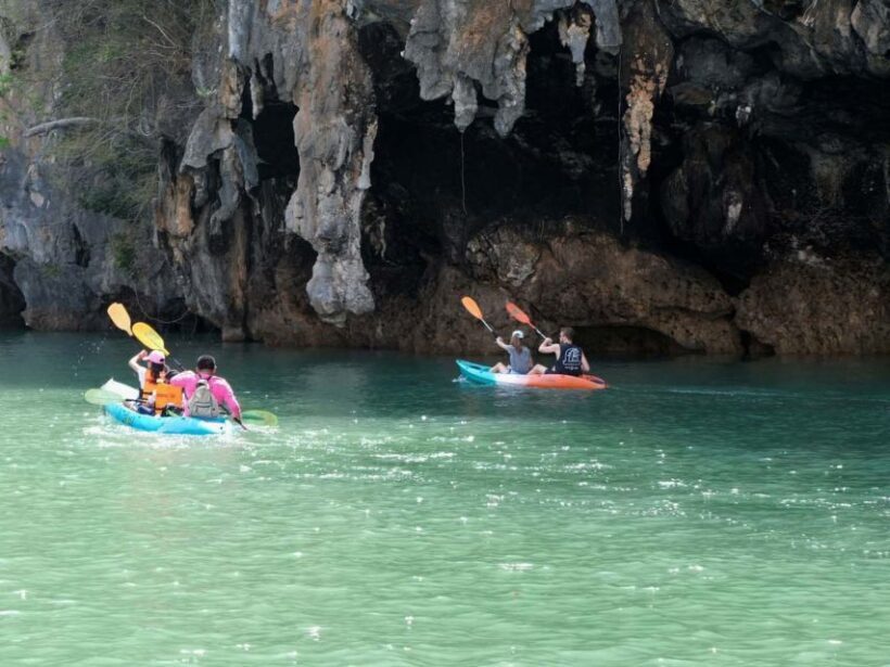 Ko Lanta: Full-Day Love Kayak Caves & Beaches Kayak Tour - Swimming and Relaxation