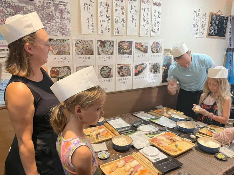 Kobe Shioya: Private 1hr Sushi making experience for lunch - FAQ