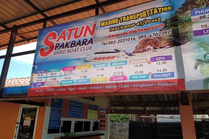 Koh Lipe to Koh Lanta by Satun Pakbara Speed Boat in High Season - Stops at Southern Islands of Koh Lanta