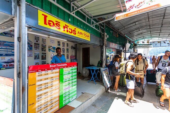 Koh Phi Phi to Ao Nang by Koh Yao Sun Smile Speed Boat - Key Points