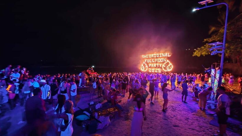 Koh Samui: Full Moon Party Tickets with Round-Trip Transfer - Overview of the Tour
