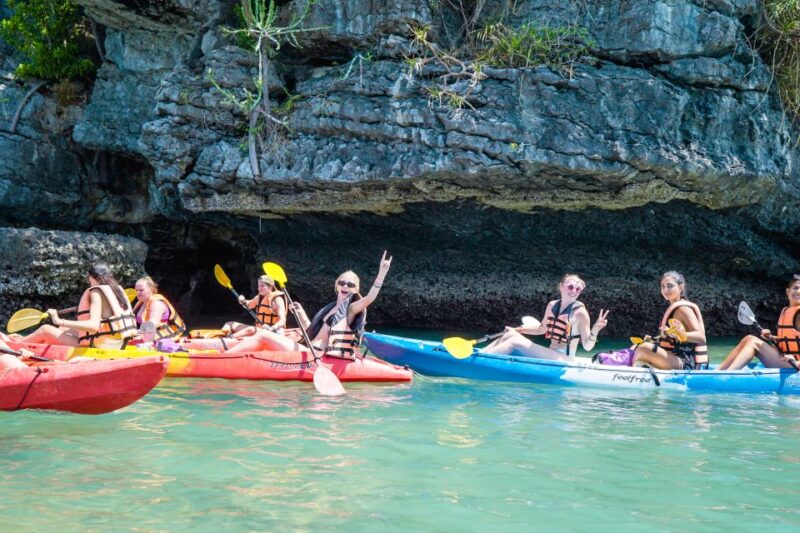 Koh Samui: Mu Ko Ang Thong Park Cruise with Kayaking Option - The Itinerary in Detail