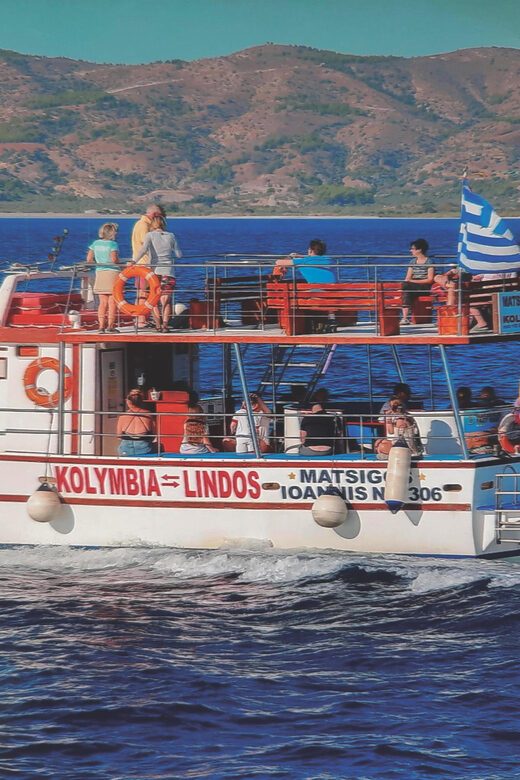 Kolymbia: Day Cruise to Lindos with 2 swimming stops - Frequently Asked Questions