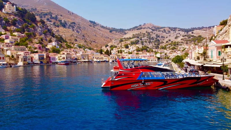 Kolymbia: High-Speed Boat to Symi Island & St George's Bay - The Itinerary in Detail