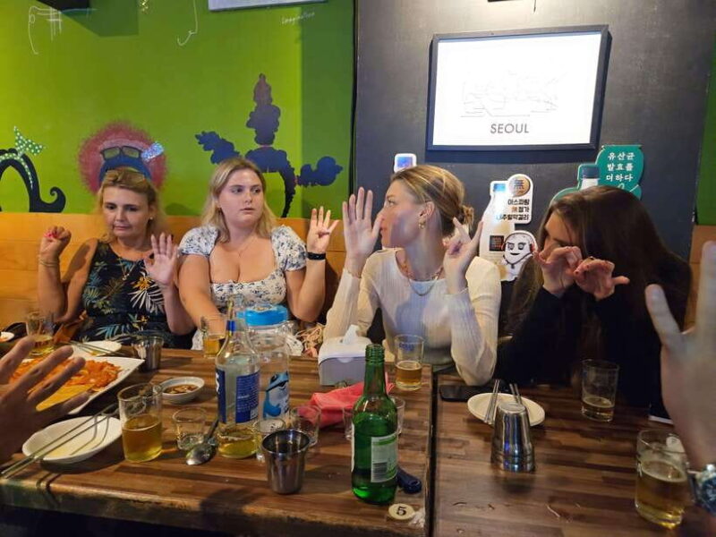 Korean Drinking Games Night (non-drinkers are also welcome) - Itinerary Breakdown