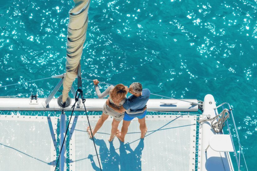 KOS: Catamaran Day Cruise  Swim, Snorkel, Food & Drinks! - Lunch: A Taste of Greece