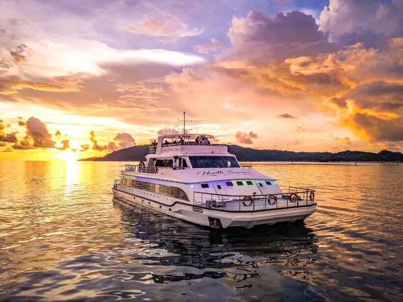 Kota Kinabalu: North Borneo Sunset Dinner Cruise - Key Points