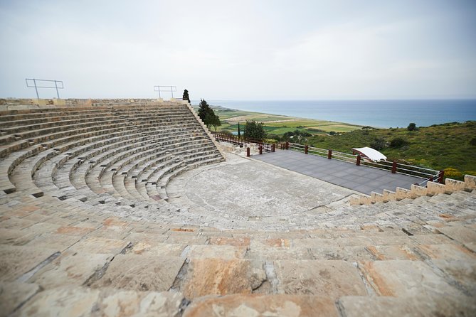 Kourion Ruins, Kolossi Castle and Winery Guided Visit from Paphos - Transportation and Group Size