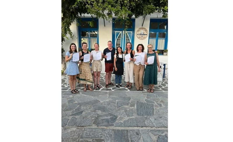 Kourounochori, Naxos : Gregory's Traditional Cooking Class - The Bottom Line