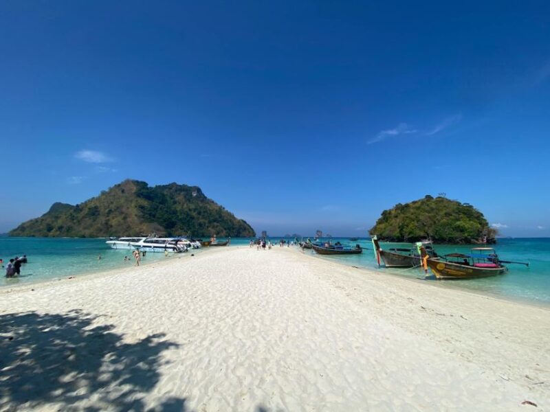 Krabi 4 Island One Day Tour by Speed boat or Longtail boat - Key Points