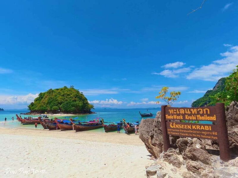 Krabi: 4 Islands Longtail Boat Tour with Lunch - Key Points