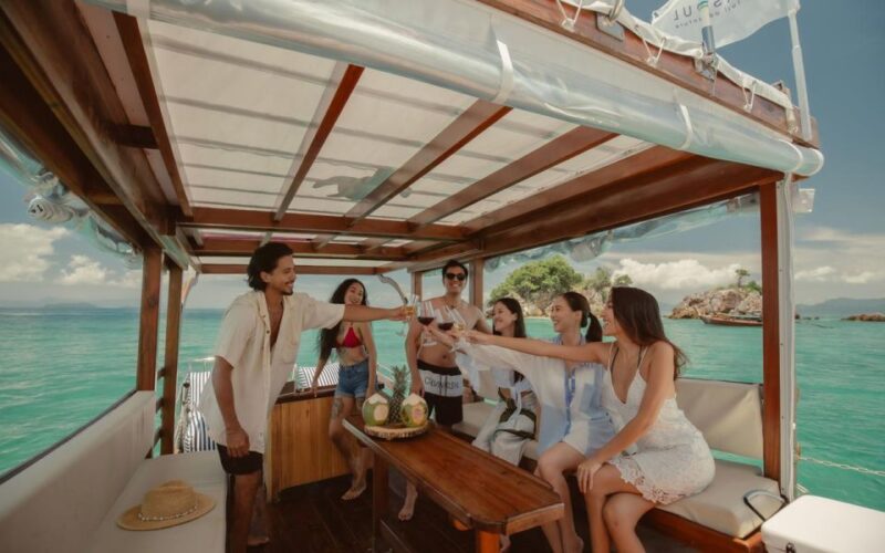 Krabi: 7 Island Tour by Luxury Longtail Boat with Snorkeling - Snorkeling and Marine Life