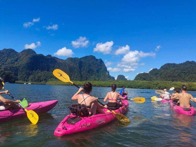 Krabi: Early bird kayak adventure at Ao Thalane group of 10 - Key Points