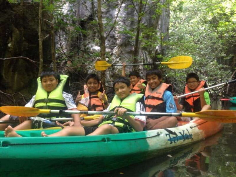 Krabi: Early bird kayak adventure at Ao Thalane group of 10 - Returning and Refreshing Thai Snacks
