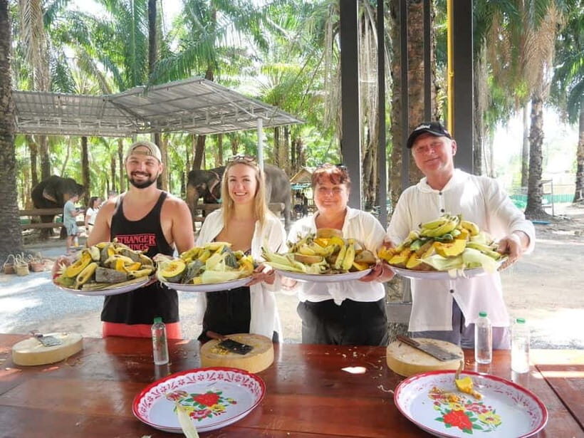 Krabi: Elephant Feeding Program with Food Preparation - Exploring the Krabi Elephant Feeding Program with Food Preparation