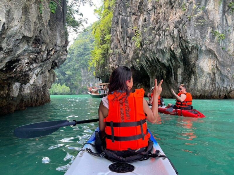 Krabi: Hong Island & Ko Pak Bia Tour with Sunset Dinner - Final Snorkeling & Return