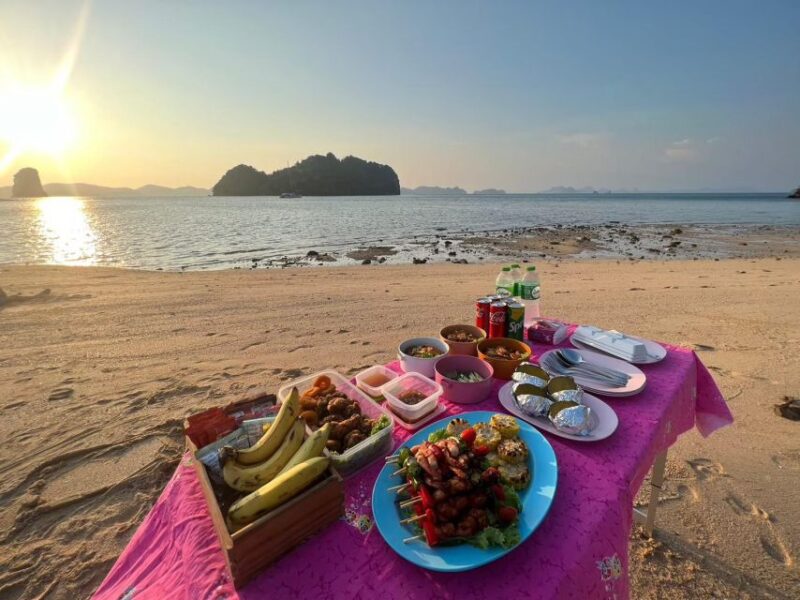 Krabi Hong Sunset Island Private Luxury Vintage Boat - The Journey and Its Highlights