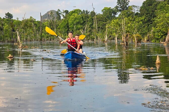Krabi: Jurassic Jungle Kayak and Phra Nang Cave Beach Tour - Key Points