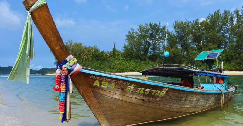 Krabi: Long-Tail Boat Tour of 4 Islands with Picnic - Key Points