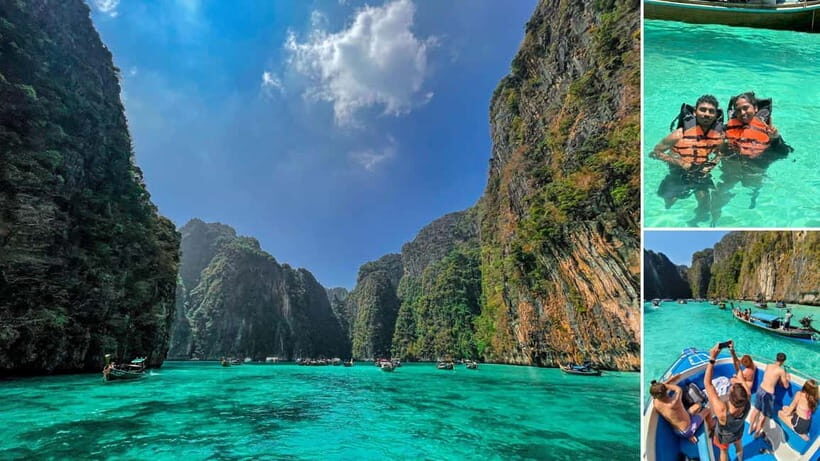 Krabi: Phi Phi Early Bird & 4 Island by Speedboat with Lunch - Key Points