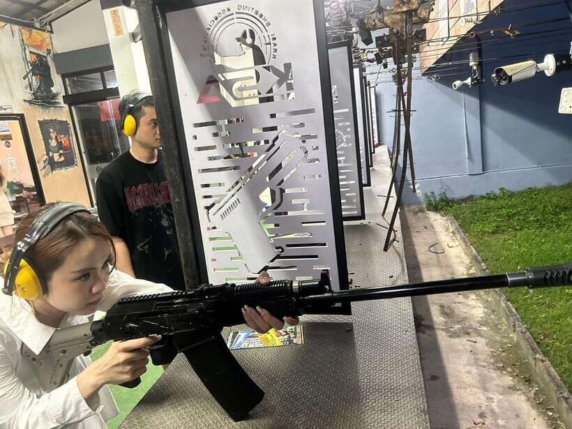 Krabi shooting range(.22 LRM4, .10 bullet) - Practical Details and Tips