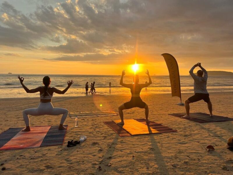 Krabi: Sunset Yoga Balance Join-in Class - Key Points