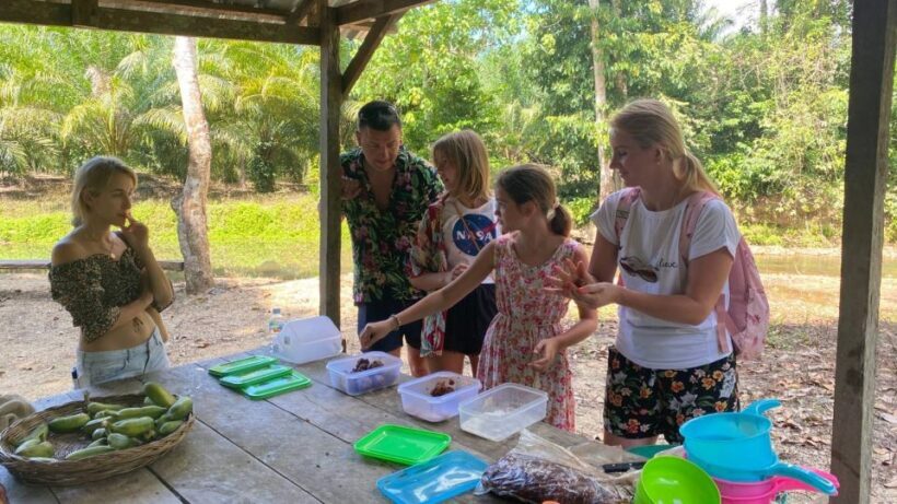 Krabi: Tour of Elephant Care House and Tiger Cave Temple - The Thai Lunch and Water Breaks