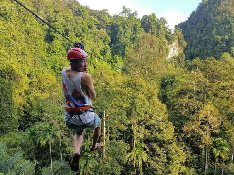 Krabi: Ziplining with Abseiling and Rock Climbing Options - The Itinerary in Detail