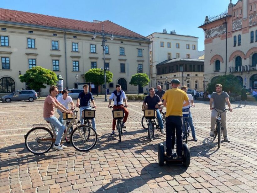 Krakow: 2h Kazimierz (Jewish Quarter) Bike Tour - The Sum Up