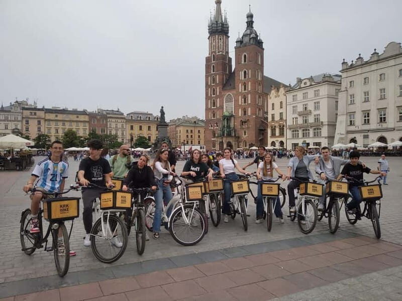 Krakow: 4h Old Town, Jewish Quarter and Getto Bike tour - Exploring Krakow on Two Wheels: A 4-Hour Bike Tour Through Old Town, Jewish Quarter, and Ghetto