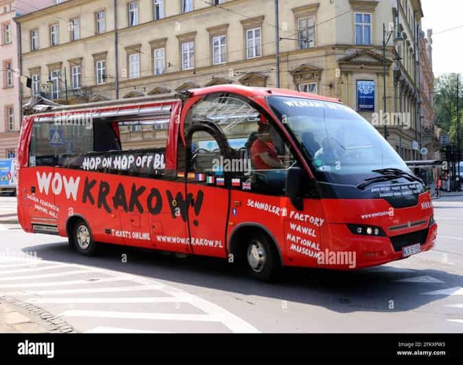 Krakow City SightSeeing hop on hop off bus and city game - The Sum Up