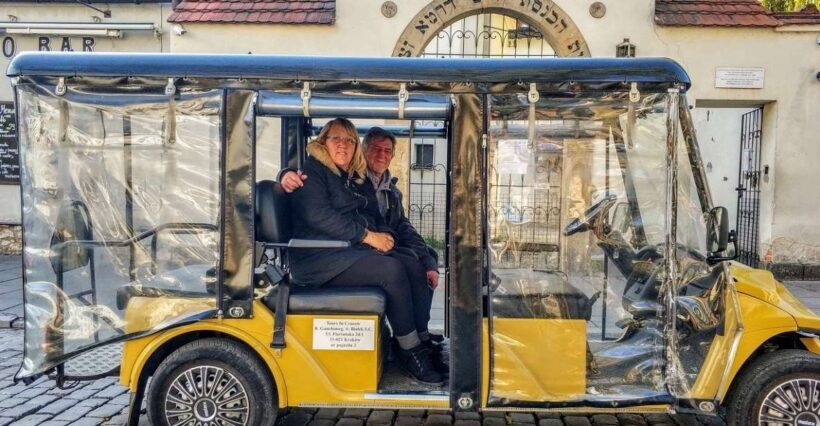 Krakow: Kazimierz & Schindler's Factory Golf Cart Tour - Key Points