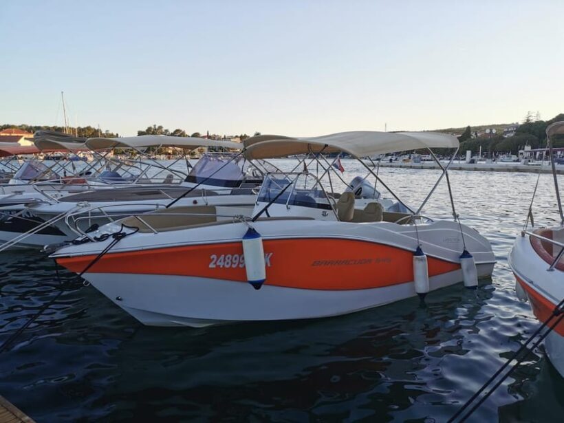Krk: Rent a boat Oki Barracuda 545 248998kk - An honest look at renting the Barracuda 545