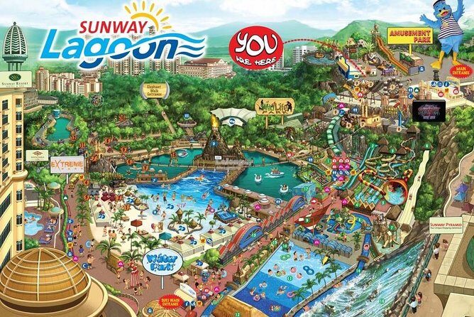 Kuala Lumpur Hotels to Sunway Lagoon Theme Park Transfer (1-way) - The Breakdown of the Journey