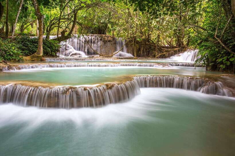 Kuang Si waterfall & Tree house - Key Points