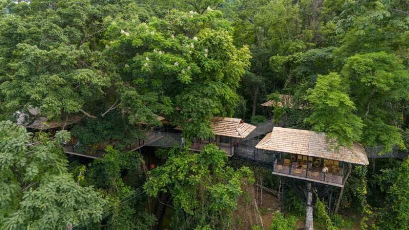 Kuang Si Waterfall, Tree Top Cafe, Ziplining - What’s Included and What’s Not